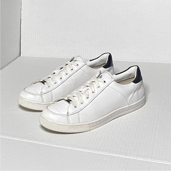 Coach | Shoes | Coach Porter White Leather Sneaker | Poshmark